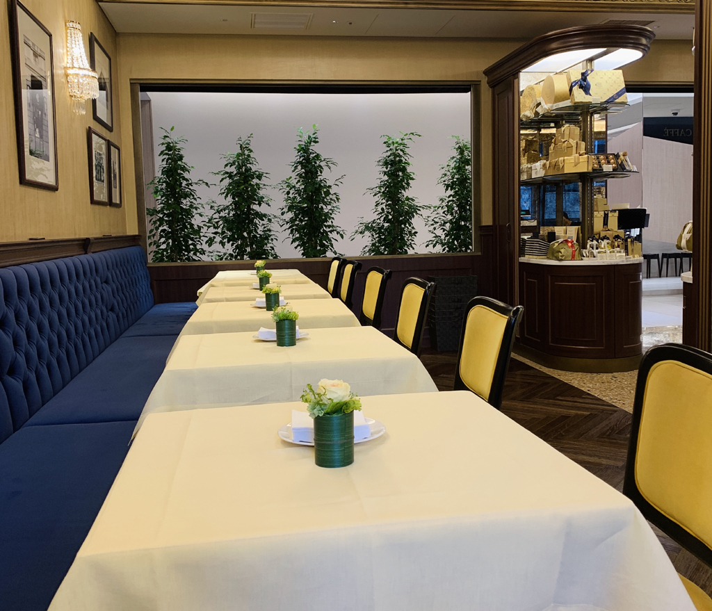 Café Cova Milano（カフェ コヴァ ミラノ）～ゆったりとしたスペースで楽しめるティータイム～（GINZA6・渋谷スクランブルスクエア）